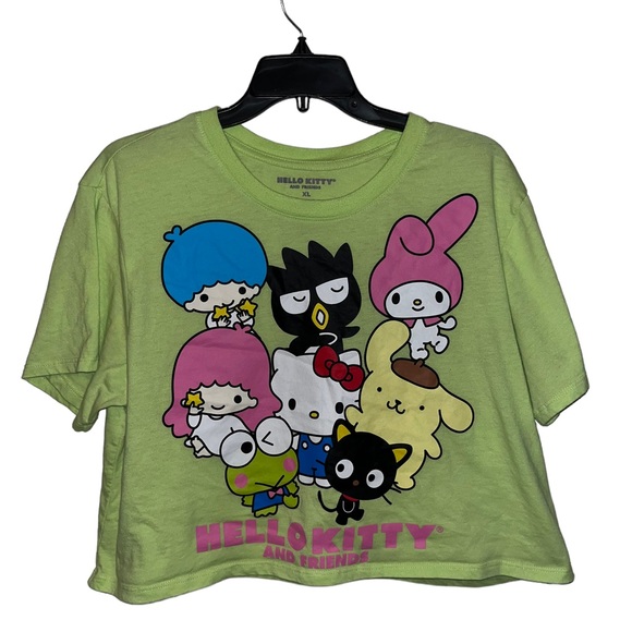 Sanrio | Tops | Sanrio Hello Kitty Crop Too | Poshmark